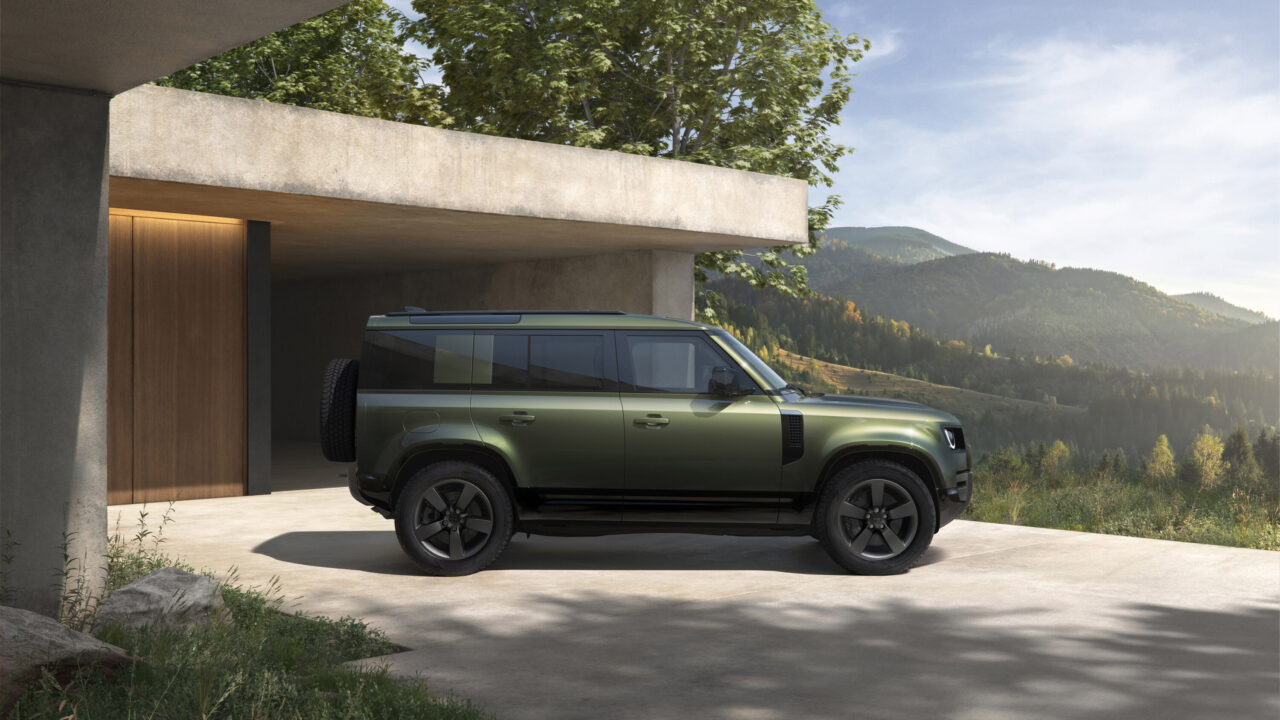 Limited Edition Classic Defender V8: geïnspireerd door Land Rover van ...